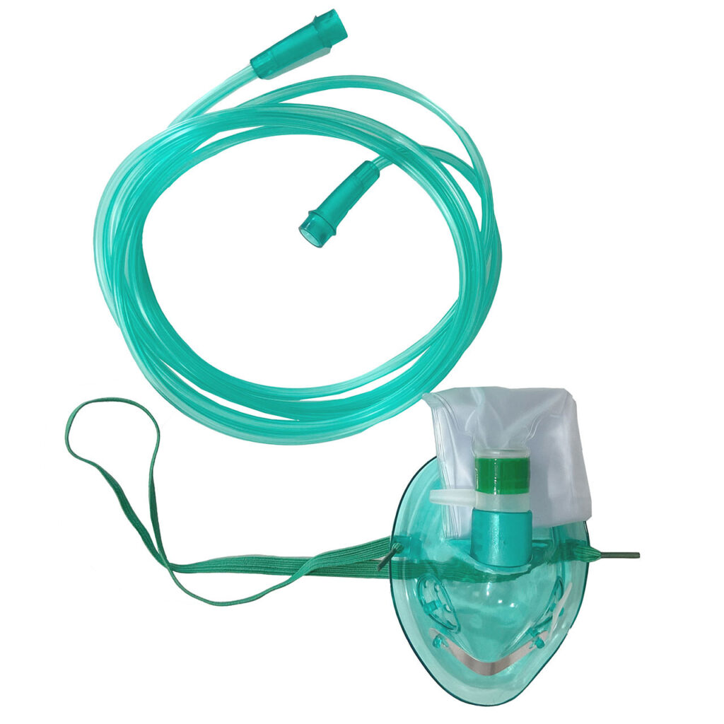 Oxygen Mask with Reservoir Bag - Advanced Healthcare Technologies Ltd